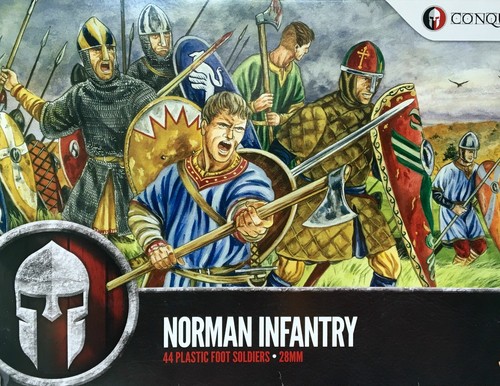 Conquest Games Norman Infantry New • 2 Sprues • 10 Minis • Fireforge ...