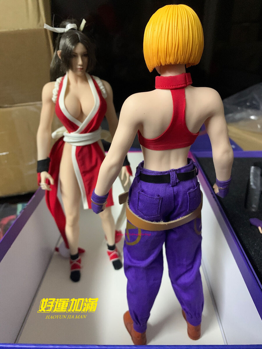 The King Of Fighters Blue Mary 1/6 Action Figure Collection The King Of Fighters Blue Mary 1/6 Action Figure Collection