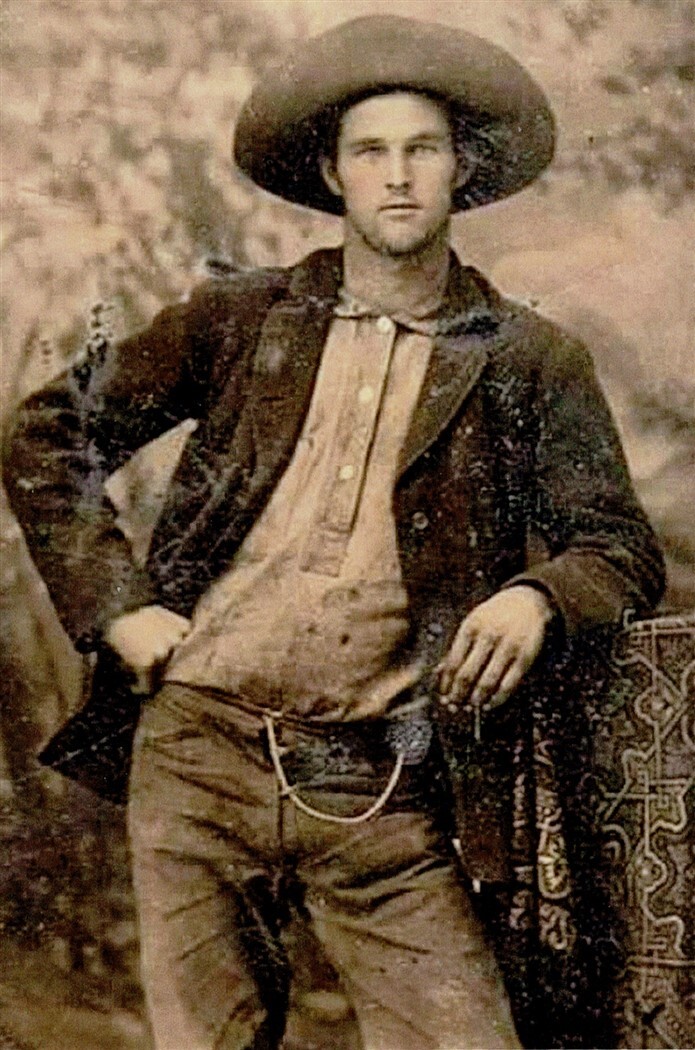 Rosy Cheeks tinted cowboy studio portrait, gay man's collection 4x6 | eBay