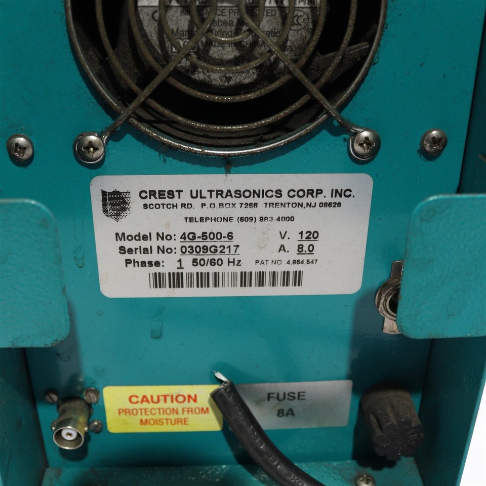 CREST ULTRASONICS ULTRASONIC GENERATOR 4G-500-6 | eBay