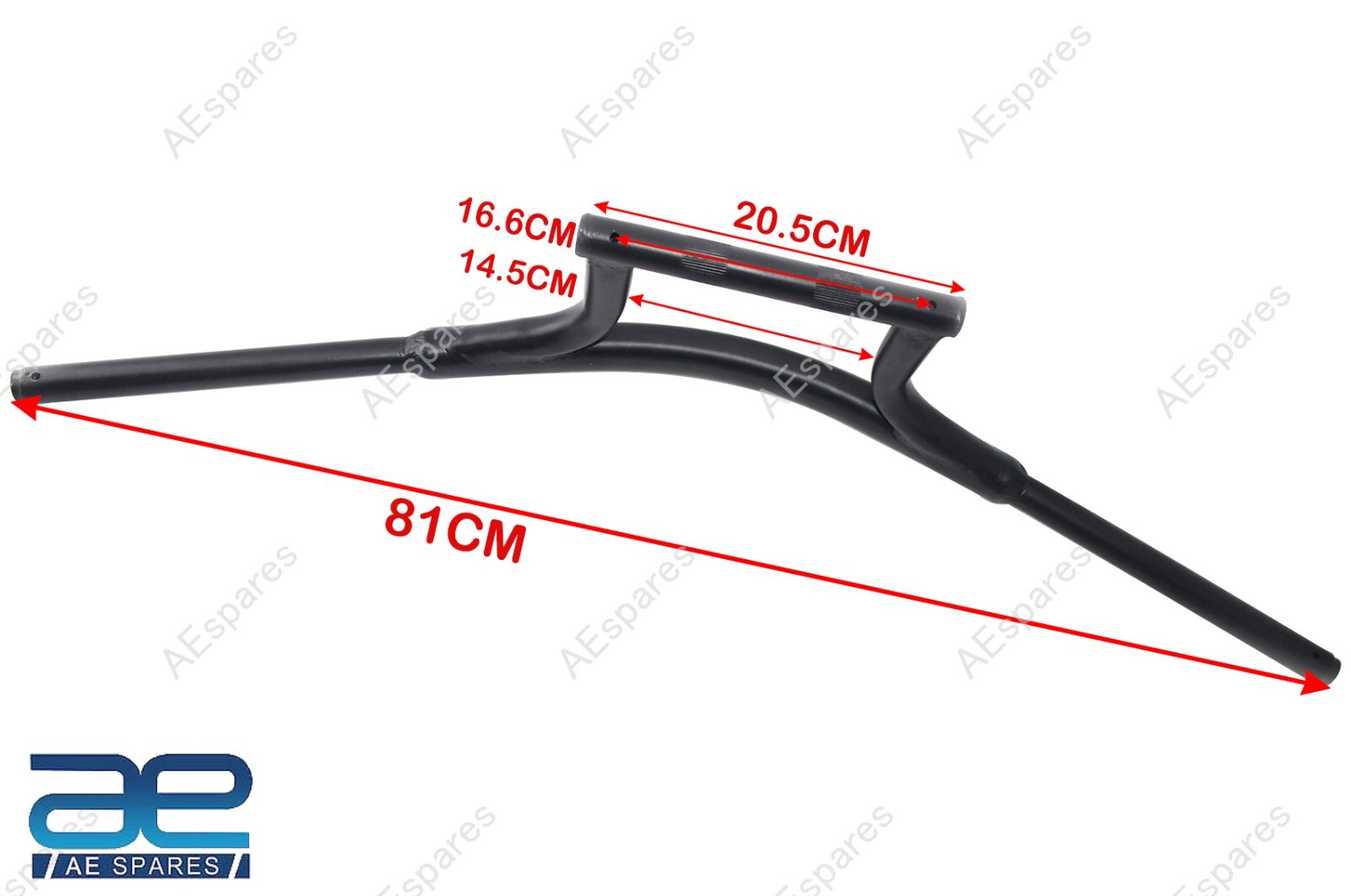 UNIVERSAL 7/8" MOTORCYCLE BEND HANDLEBAR BLACK FOR HARLEY BOBBER ...