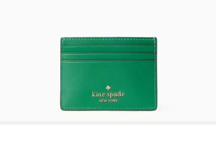 kate spade- What-A-Melon- Leather Card Case- Watermelon Green- NWT ...