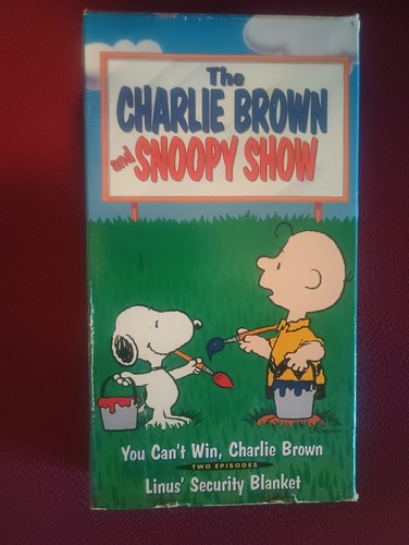 Charlie Brown And Snoopy Show Vol. 1 VHS Rare 1994 Peanuts Home Video ...