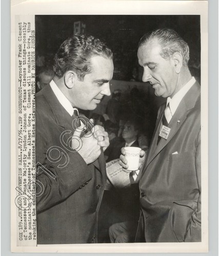 Tennessee Keynoter FRANK CLEMENT Speaks w/ Sen LYNDON JOHNSON 1956 ...