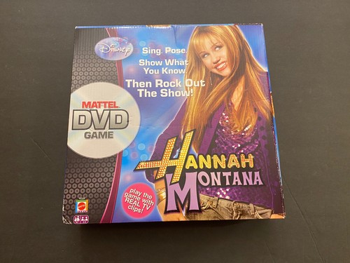 Disney Hannah Montana Miley Cyrus Mattel DVD Game | eBay