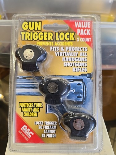 DAC Technologies 3 Pack Gun Trigger Locks New | eBay