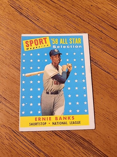 1958 Topps - Sport Magazine '58 All Star Selection #482 Ernie Banks ...