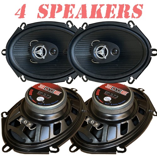 EF-573 6x8" 5x7" 500 Watt 3-Way Front/Rear Speakers for 1994-2014 Ford ...