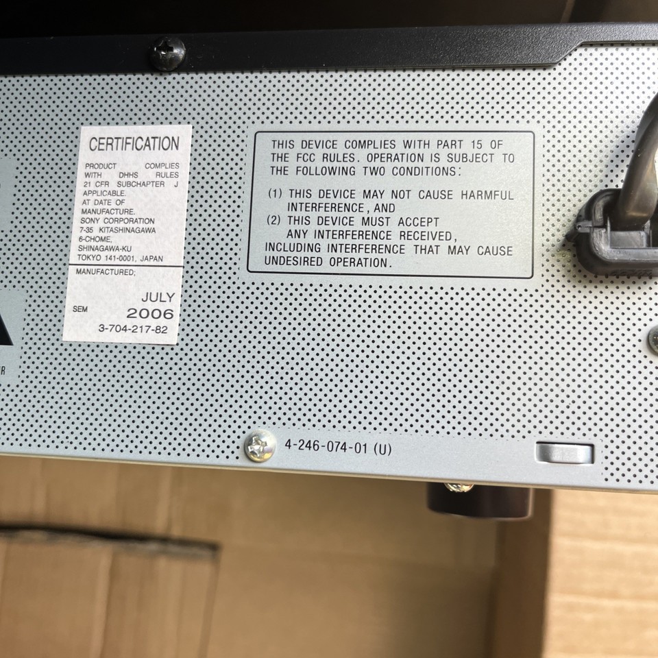 Sony RCD-W500C CD Recorder/5 Disc CD Changer Works Perfectly! | eBay