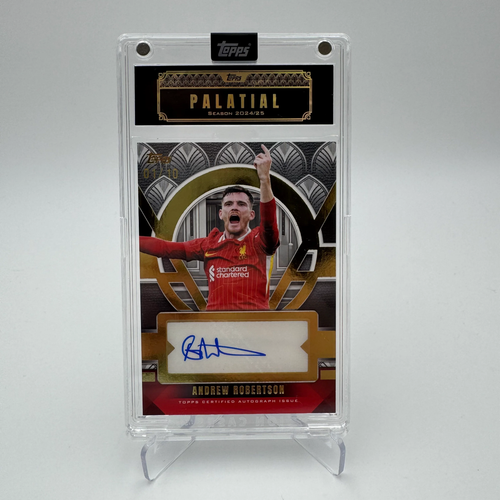 Andy Robertson - Liverpool - Topps Liverpool Palatial - Auto 01/10 | eBay