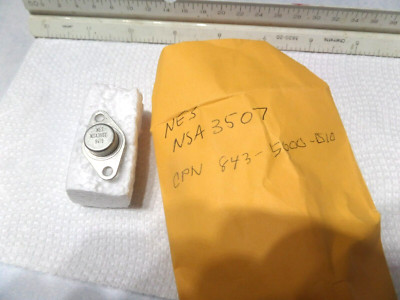 1 NES TRANSISTOR NSA 3507 surp.cond collind pn 843-5000-010 | eBay