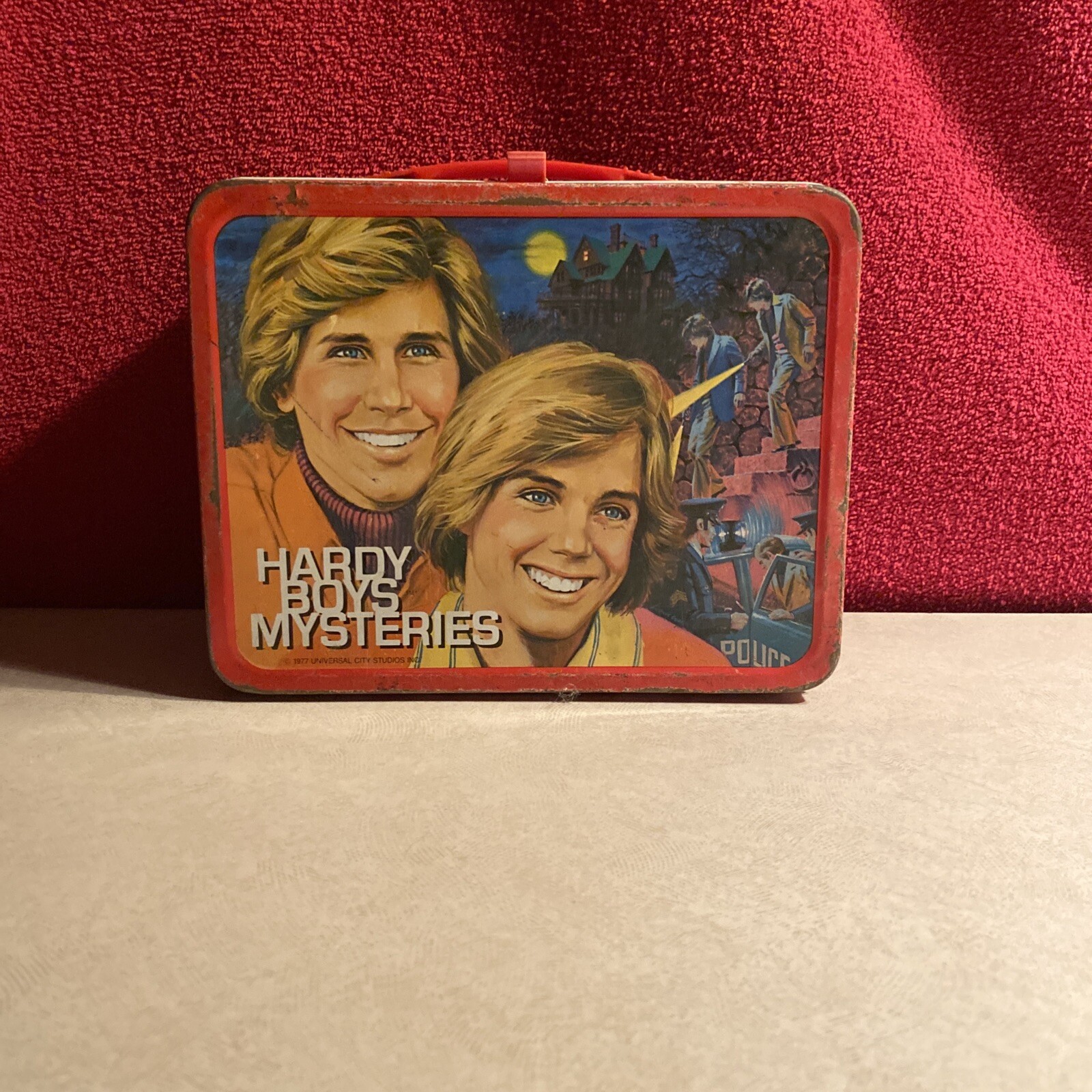 Vintage 1977 Hardy Boys Mysteries Metal Lunch Box NO THERMOS | eBay