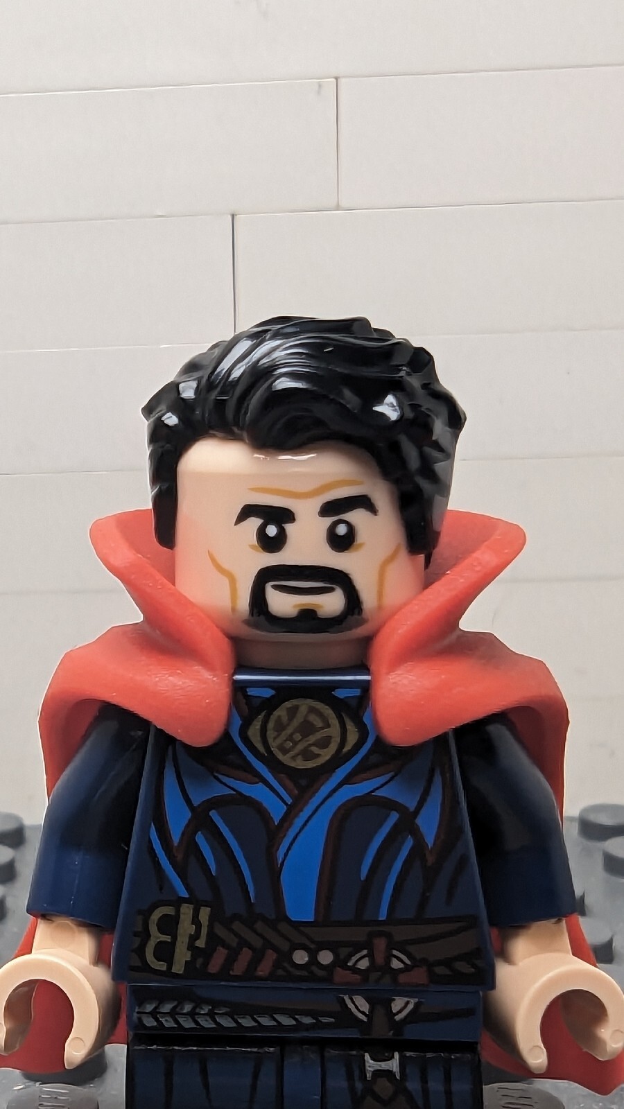 Lego Dr Strange Minifigure with plastic cape from set 76205 | eBay