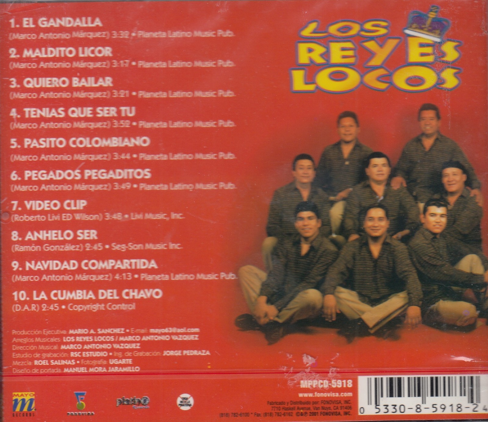 Los Reyes Locos Mas Locos Que Nunca CD new sealed | eBay