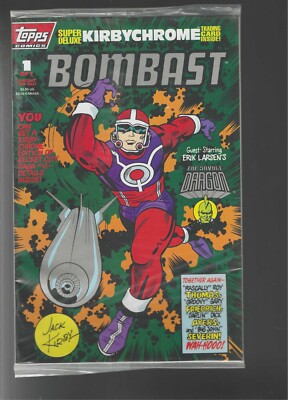 TOPPS COMICS - KIRBYCHROME - BOMBAST - 1 OF 1 - FACTORY SEALED WITH ...