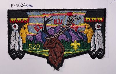 Boy Scout OA Lodge Flap El-Ku-Ta Lodge 520 S-9C | eBay