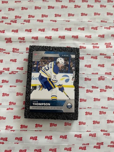 2022-23 NHL Topps NOW® Sticker #218🏒 Tage Thompson 🏒 Buffalo Sabres | eBay