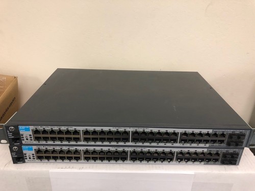 HP J9022A 2810-48G 48 Port Rack Mountable Ethernet Switch Lot of 2 | eBay