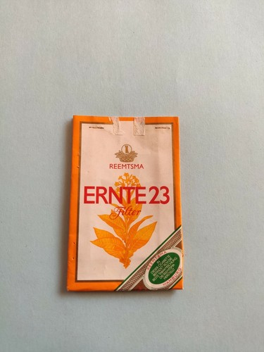 ERNTE 23 FILTE GERMANIA OVEST PACCHETTO SIGARETTE EMPTY VUOTO ...