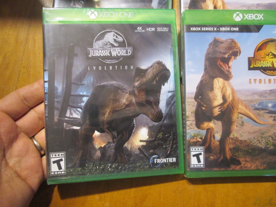 Jurassic World Evolution 1 & 2 XBOX ONE / * SERIES X * LOT NEW GAMES ...