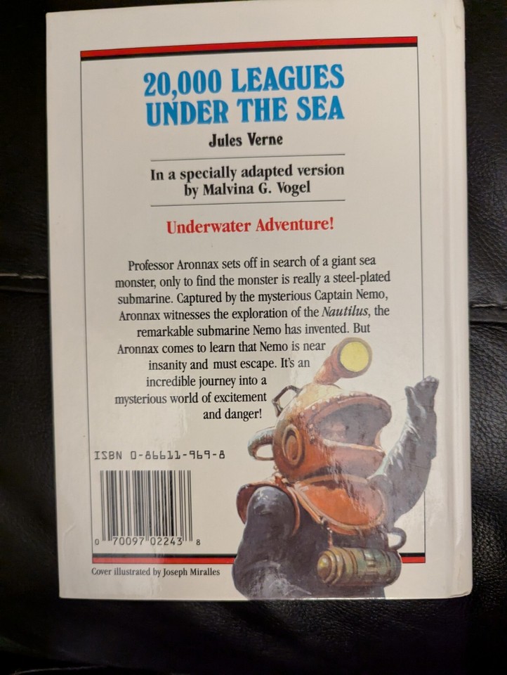 20,000 Leagues Under The Sea - Great Illustrated Classics 9780866119696 ...