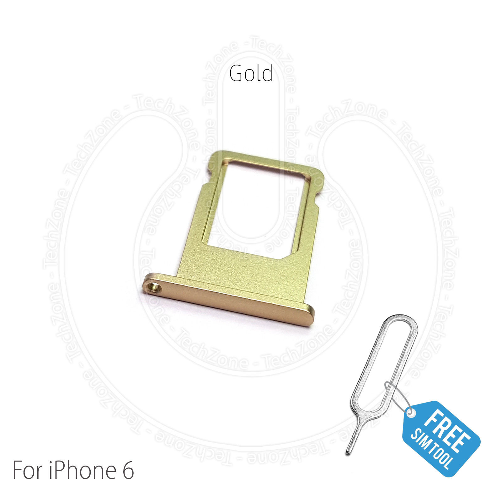 SIM Card Tray Holder Sim Tray Slot for Apple iPhone 6 4.7" & Sim ...