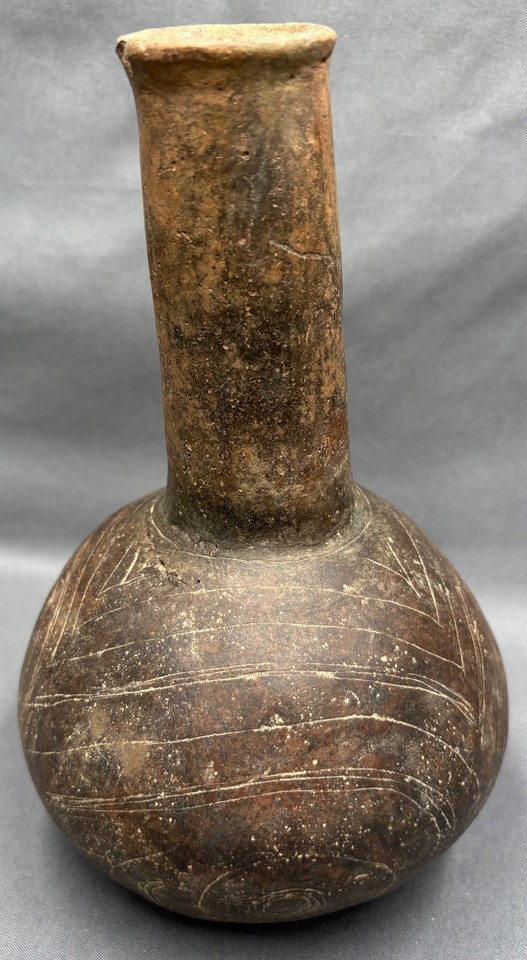 Antique Caddo Culture Circa 900-1400AD Bottle Pot Vessel Pottery | eBay