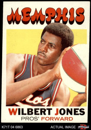 1971 Topps #168 Wilbert Jones Pros RC Albany St 5 - EX | eBay