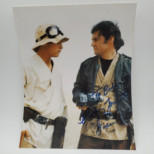 Anthony Forrest "Fixer" Signed Star Wars DELETED SCENE Photo ...