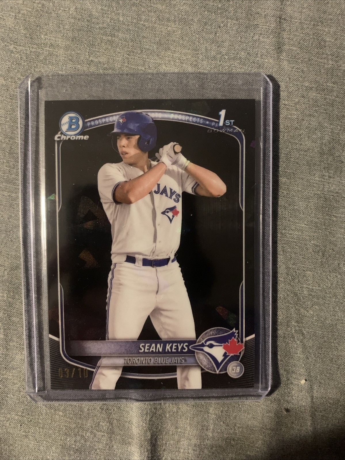 Sean Keys 2025 Bowman Sapphire Edition #BCP-89 Chrome Prospects - Gold ...
