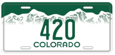 420 Colorado Embossed License Plate 6"x12" License Plate Sign | eBay