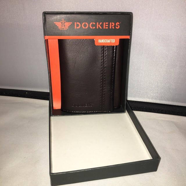 Dockers Men's Wallet RN129919 31DP110031 Handcrafted Brown for sale ...
