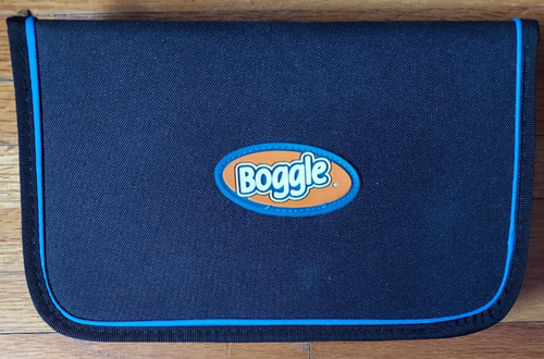 Boggle Game Folio, Travel Edition 2003 Zipper Case Great Condition ...