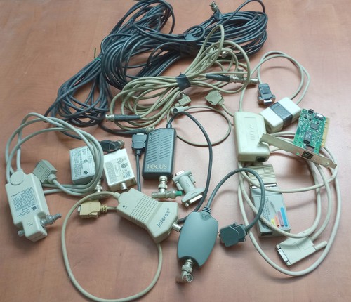 A lot of Vintage coax, ethertalk network - netzwerk | eBay