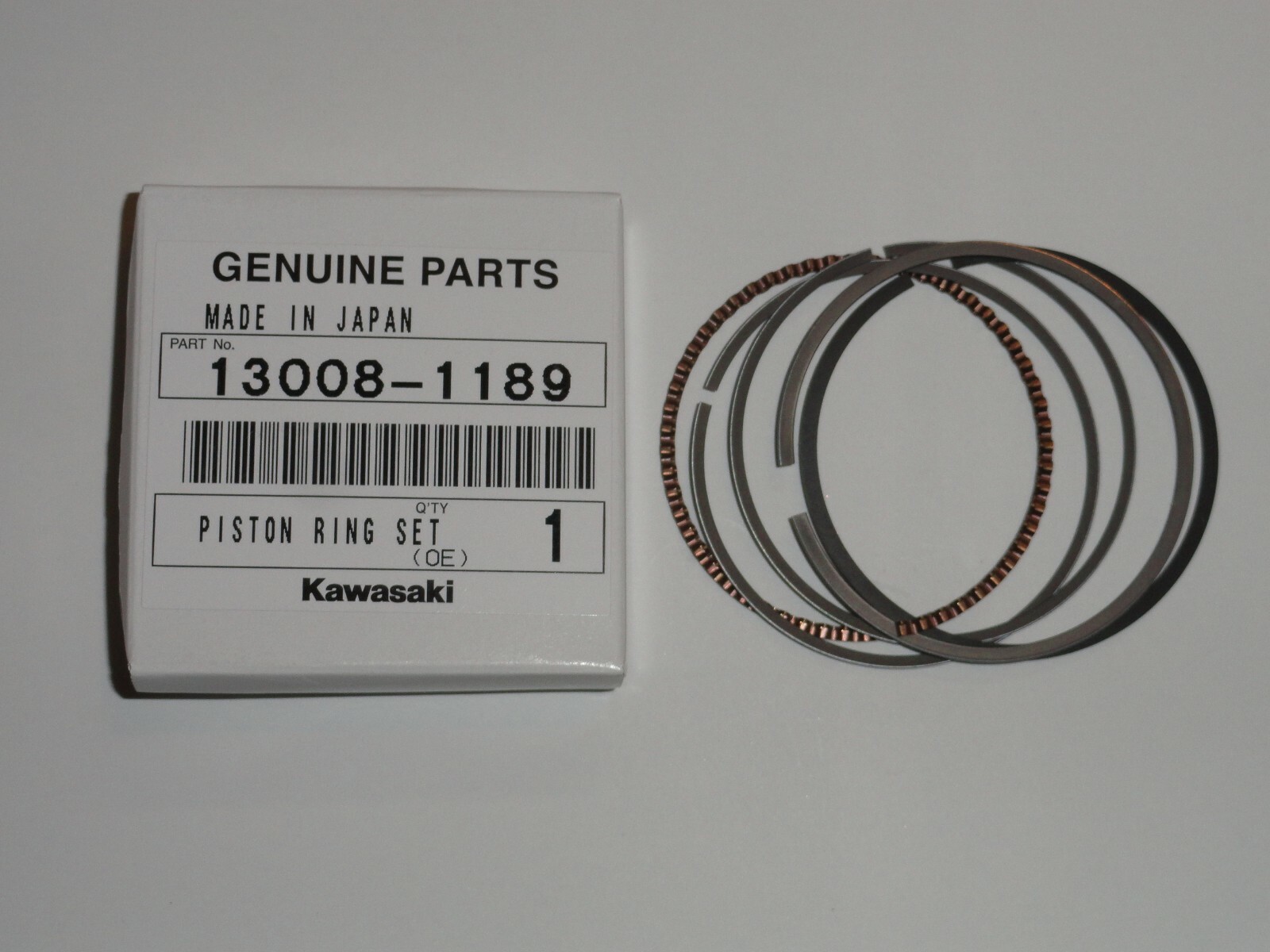 Piston Ring Set OEM Kawasaki KLX110 Suzuki DRZ110 KLX DRZ 110 DR Z110 ...