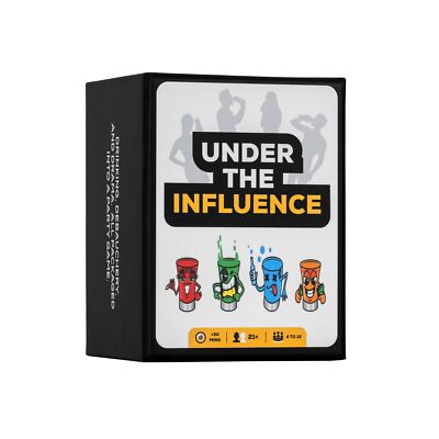 Under The Influence Drinking Games for Adults Party - 200 Cards - Card ...