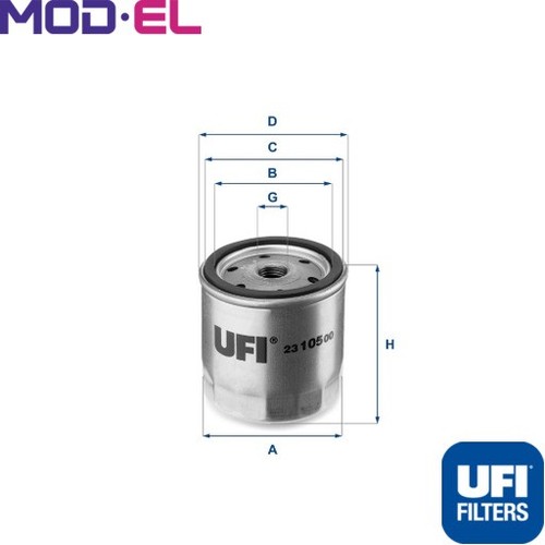OIL FILTER 23.105.00 FOR TALBOT HORIZON 1307-1510 SOLARA RANCHO SIMCA ...
