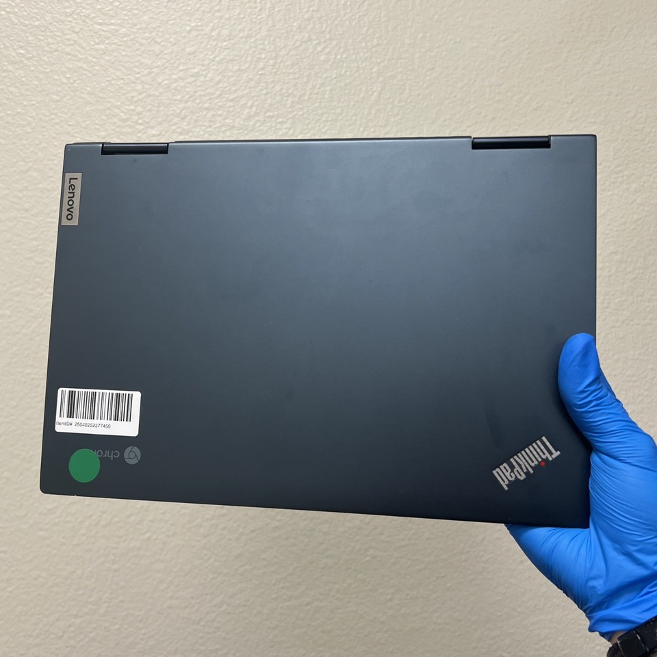 Lenovo Thinkpad C13 Yoga 1st Gen Chromebook- 256gb 16gb RAM - Blue ...