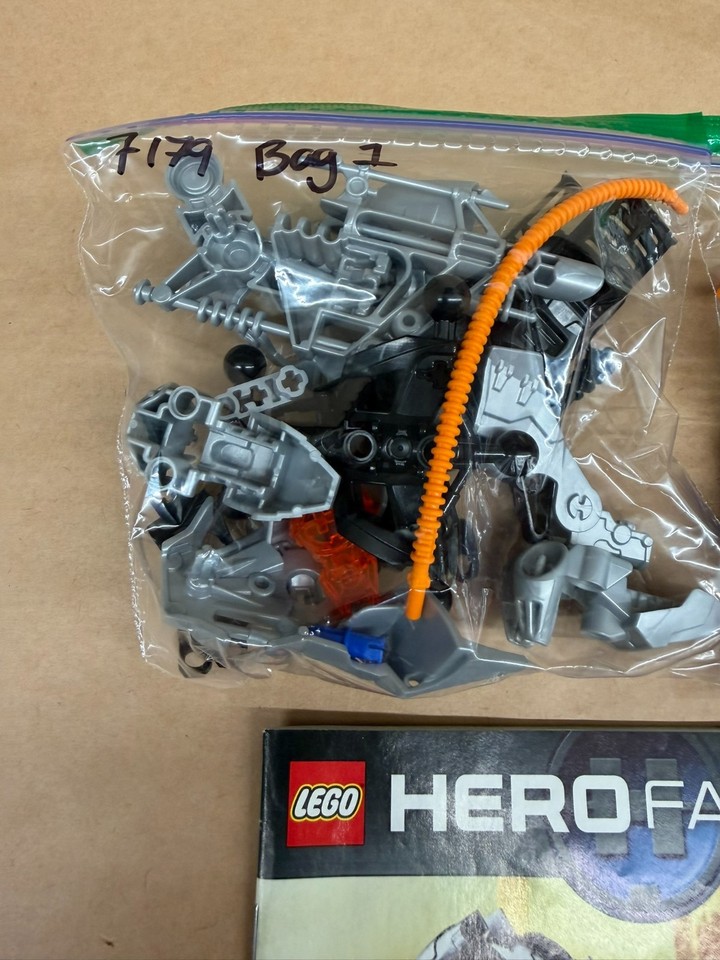 LEGO Hero Factory 7179 Dunkan Bulk and Vapour 89 Pieces No Box Pre ...