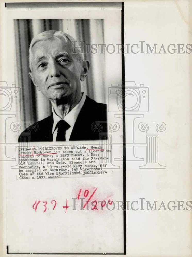 Admiral Hyman George Rickover