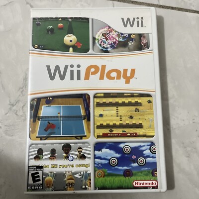 Wii Play Game Complete! Nintendo Wii Tested Working Video Game ...