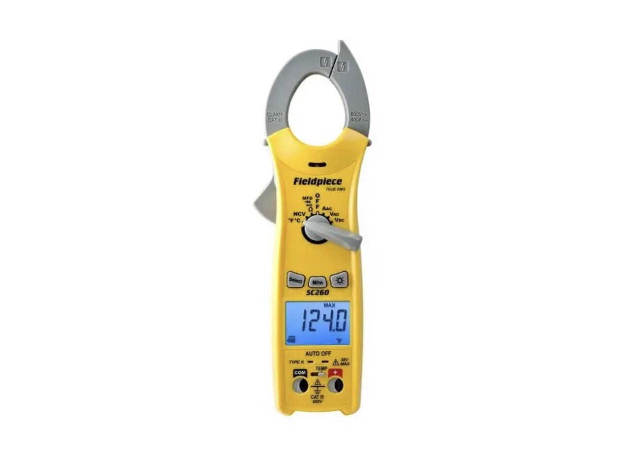 Fieldpiece SC260 – Compact Clamp Meter with True RMS | Chelsea Legal ...