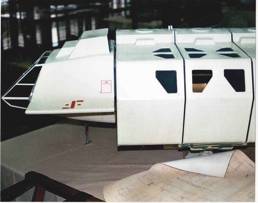 Lot 2: Color 8 x 10 prop photo shuttlecraft from V THE FINAL BATTLE ...
