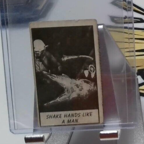 #2673 1963 Topps Monster Midgees Mini-Monster Laffs #31 SHAKE HANDS ...