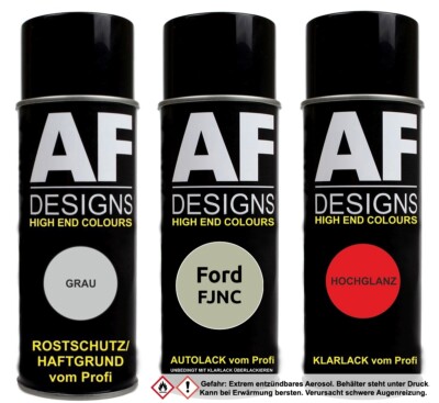 Spraydose Set für Ford FJNC Metalicious Metallic Autolack Klarlack ...