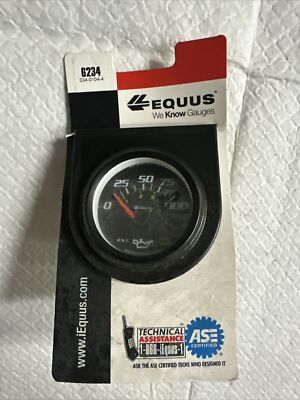 Equus 2” Mechanical Oil Pressure Gauge P/N 6234 | eBay