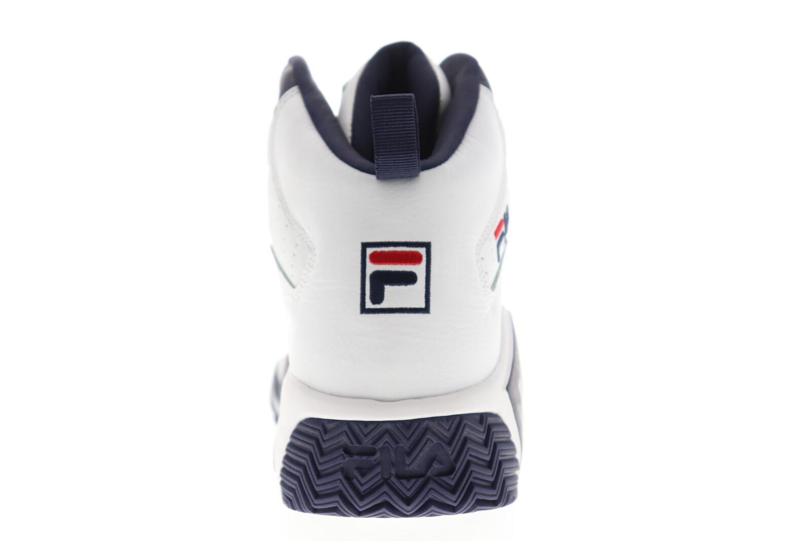 Fila MB 1BM00055-125 Mens White Leather Athletic Basketball Shoes | eBay