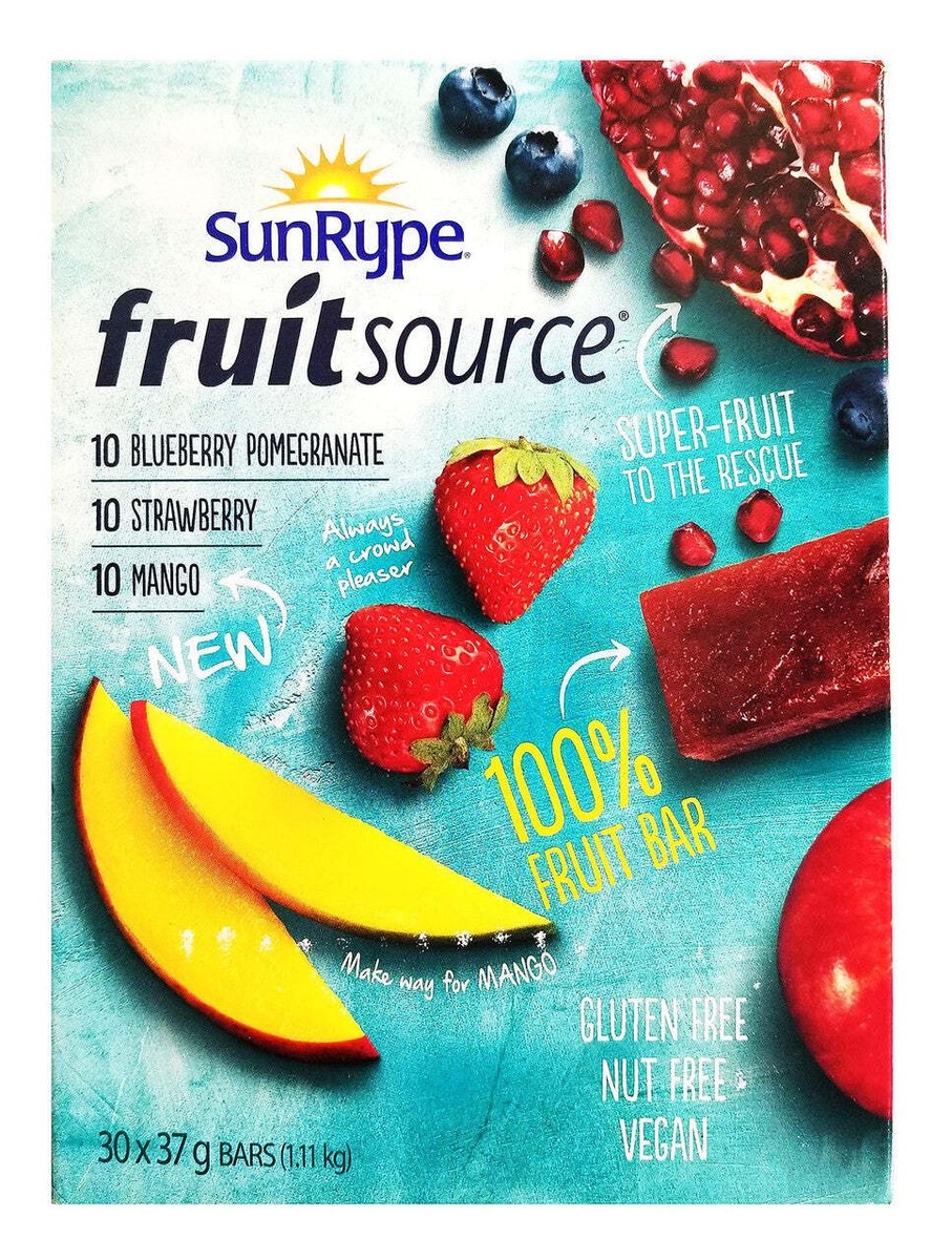 Sunrype Logo SunRype Fruit To Go Apple Wildberry 100% Fruit Snack 14