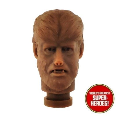 Mego The Wolfman Lon Chaney Jr. Universal Monsters Custom Head For 8 ...
