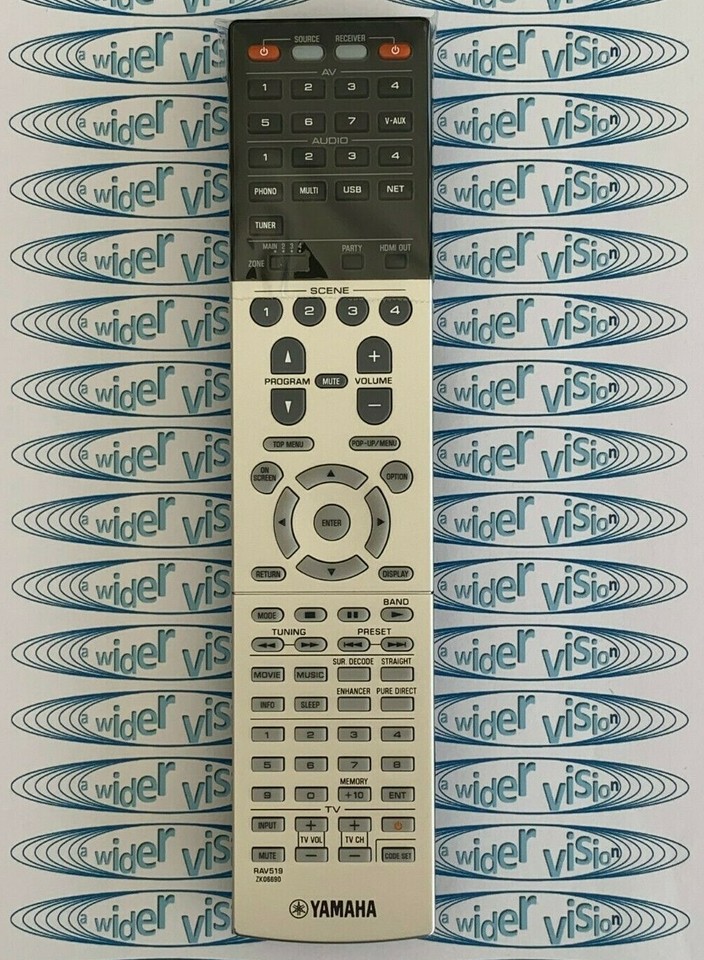*NEW* Genuine Yamaha AV Receiver Remote Controls - HTR, RX-V and RX-A ...